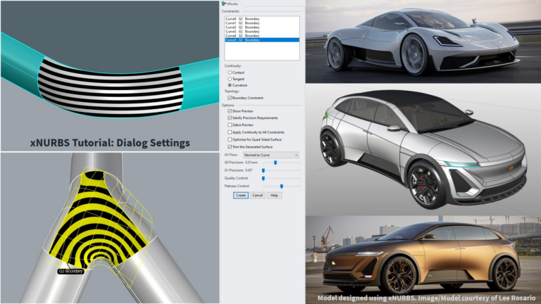 xNURBS | The most powerful and easiest-to-use NURBS software